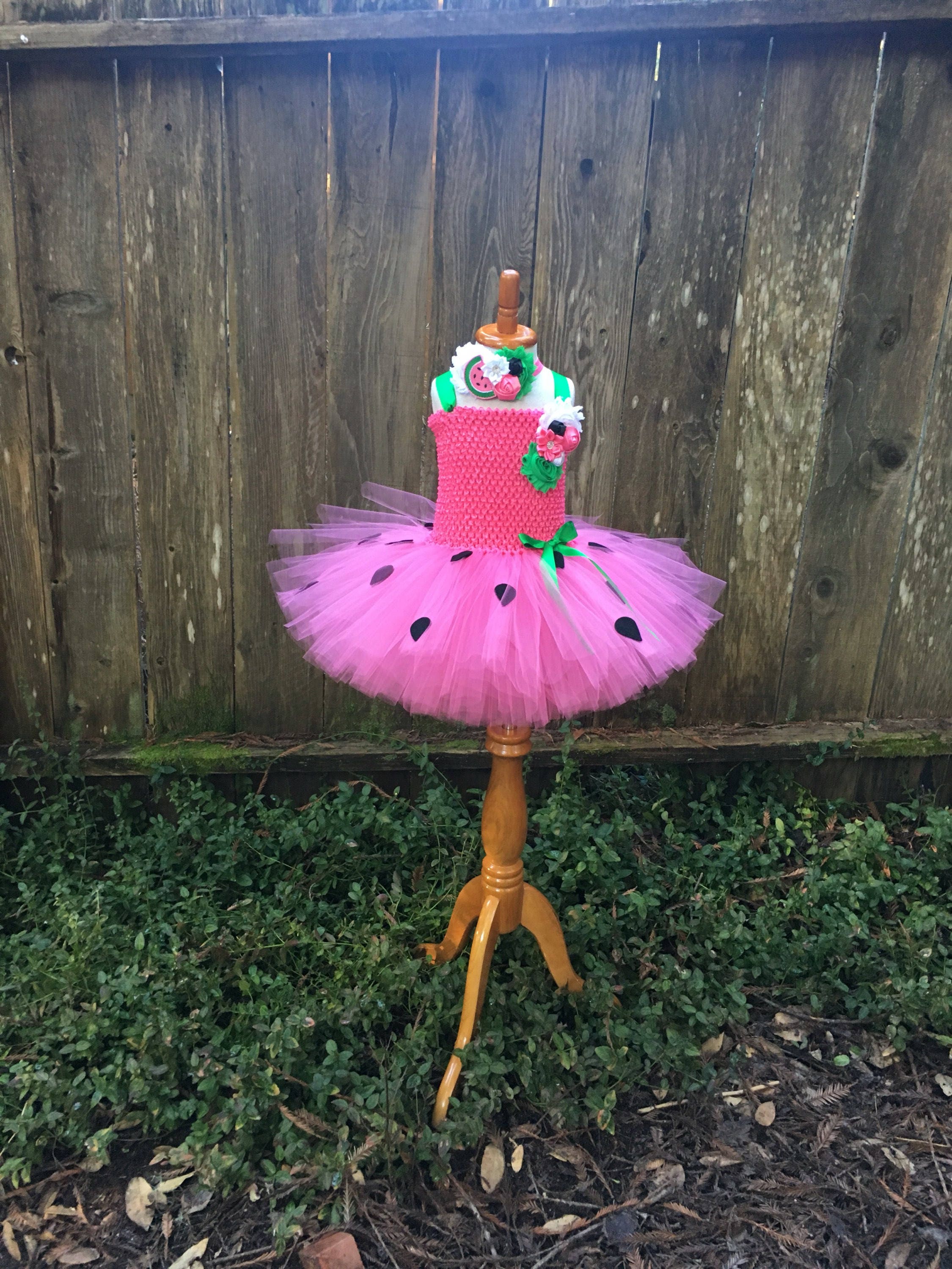 Watermelon costume watermelon tutu watermelon dress | Etsy