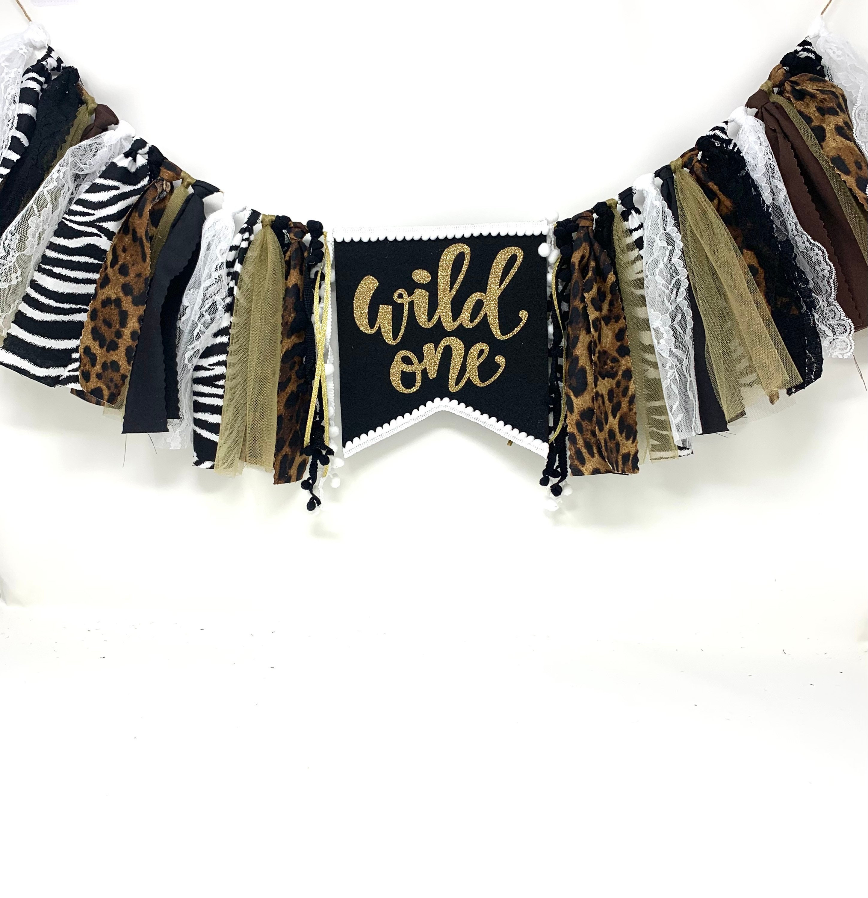 Its A Girl Zebra Banner