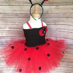Ladybug Costume - Ladybug Dress - Lady Bug Tutu - Halloween Costume ...