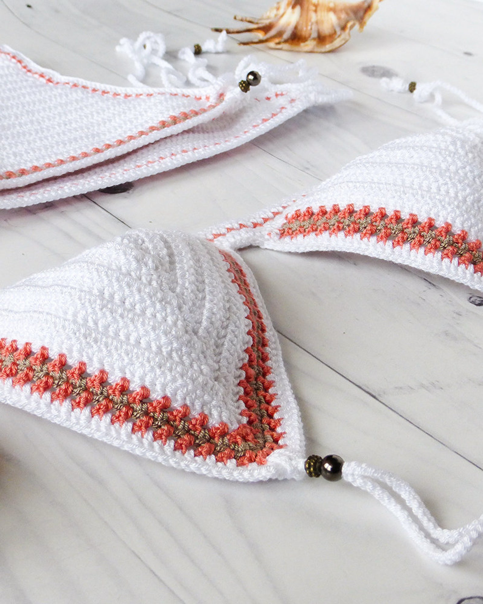Brazilian Crochet Bikini White Crochet Bikini Set Crochet - Etsy