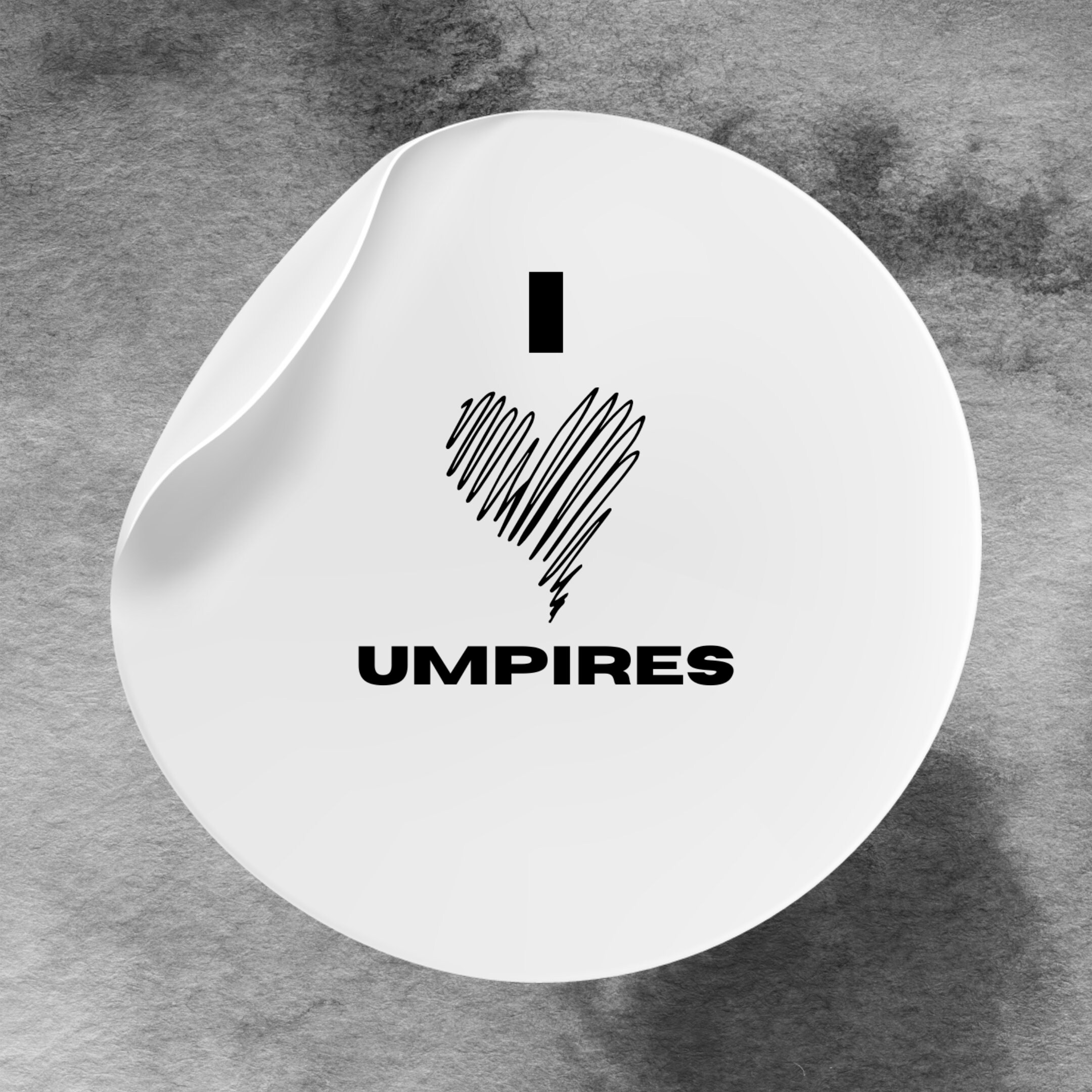 I Love Umpires Digital PNG Download Softball Stickers for Catchers ...