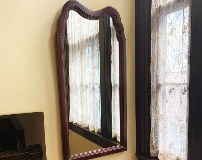 Vintage Mirror Wall Mirror Wood Mirror Vintage Wall Mirror Antique ...