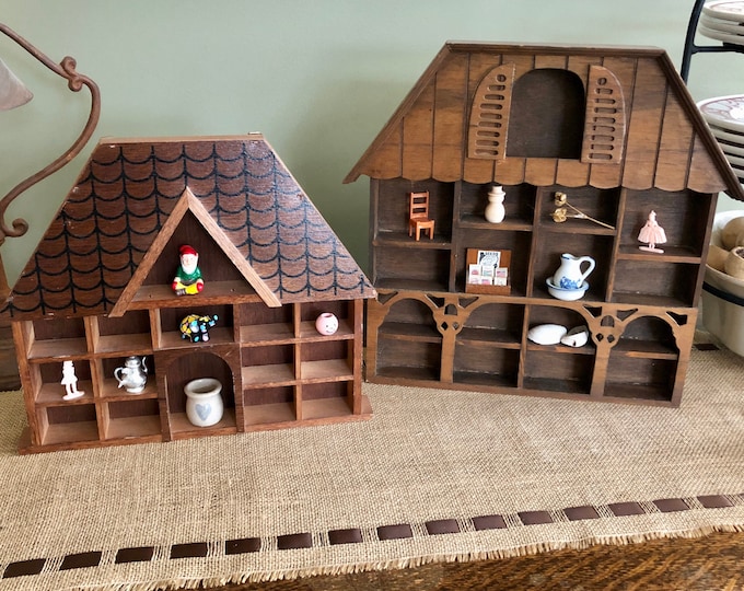 Display Shelf for Wall Shelf Trinket Display Case Wood Display Shelf ...