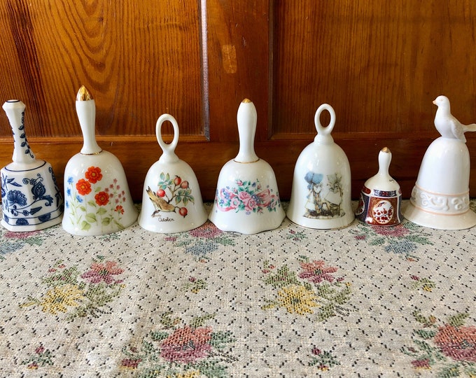 Vintage Bells Vintage Bell Antique Bell Hand Bell Old Bell Collection ...