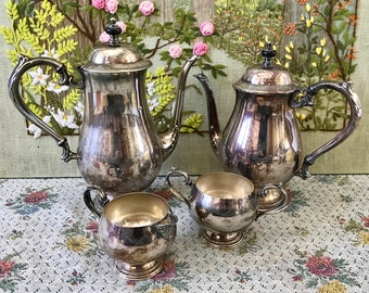 Silver tea set | Etsy