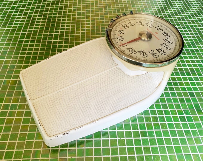 Vintage Scale Health O Meter Scale Floor Scale Vintage Bathroom Decor ...