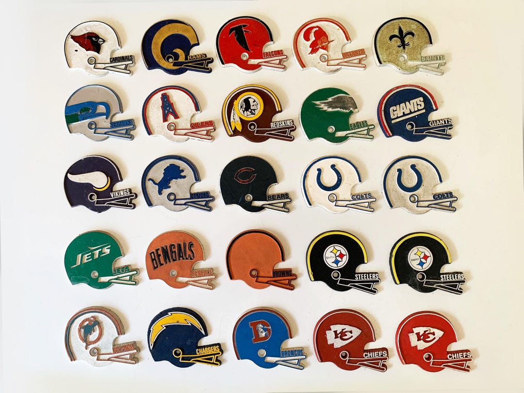NFL Football Magnet Vintage Magnets NFL Gifts Football Gifts Football ...