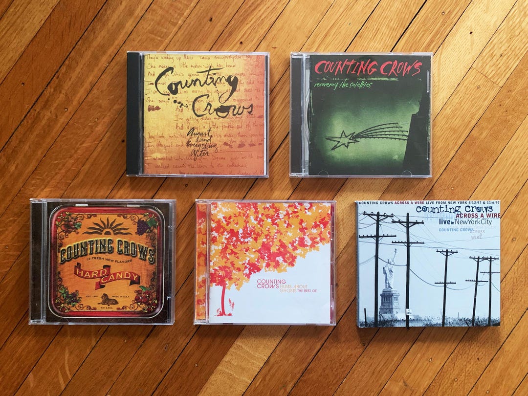 6 Counting Crows Cd's Vintage Music CD Vintage Cd's Counting Crows ...