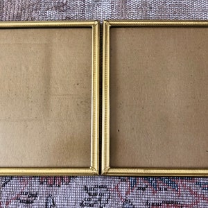 Vintage Frame 8x10 Frame Brass Frame Vintage Picture Frame Antique ...