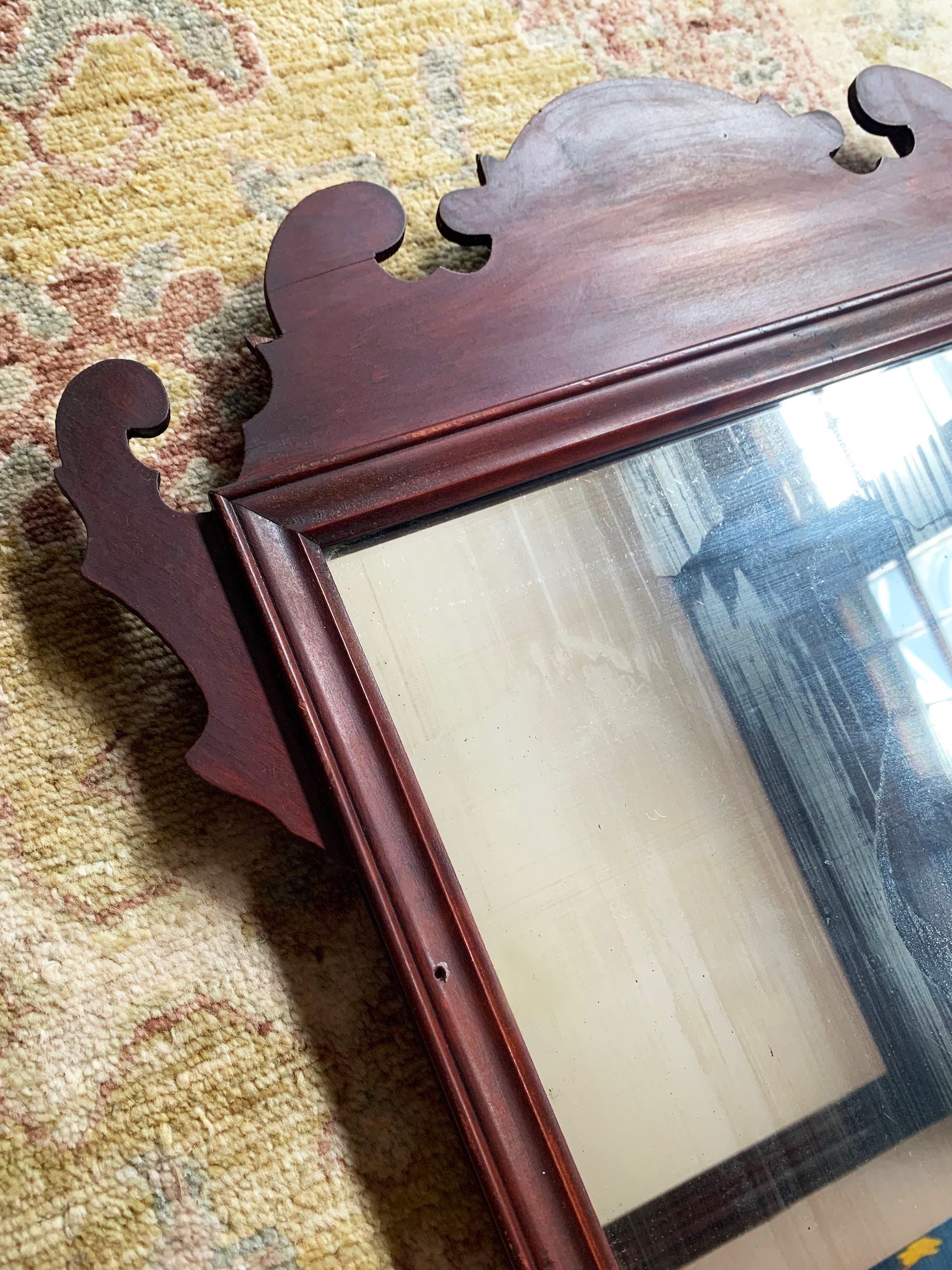 Vintage Mirror Wall Mirror Wood Mirror Vintage Wall Mirror - Etsy