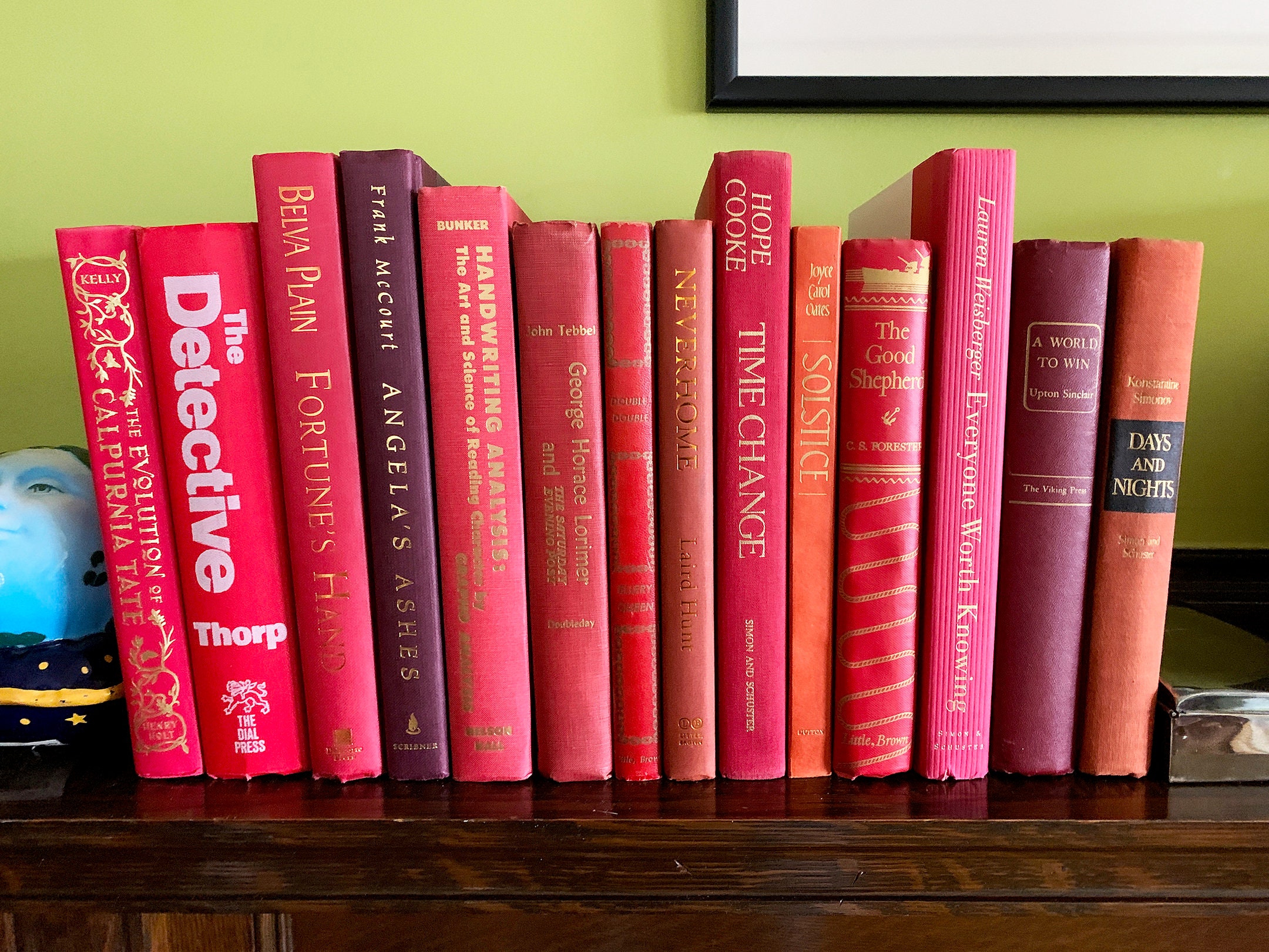 Plain Red Book Cover