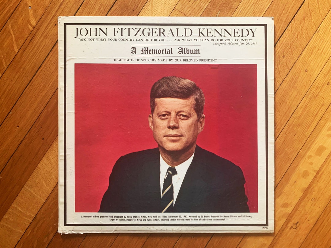 Album John F. Kennedy Memorabila John Fitzgerald Kennedy Memorial Album ...