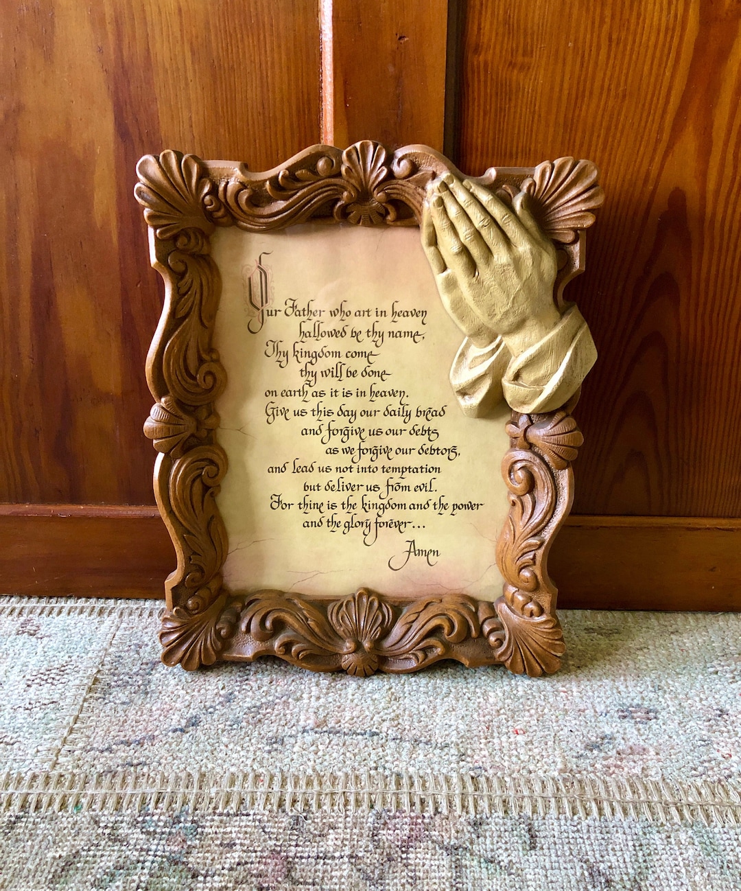 Religious Frame Religious Art Religious Gifts Religious Wall Art ...