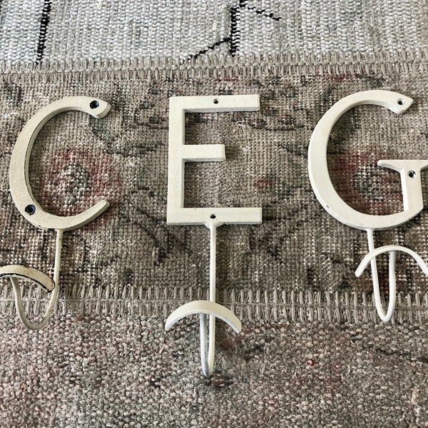 Letter Hooks - Etsy