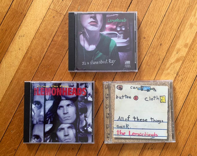 3 Lemonheads CD Music Cd's Compact Discs Vintage Music Old Music Gifts ...