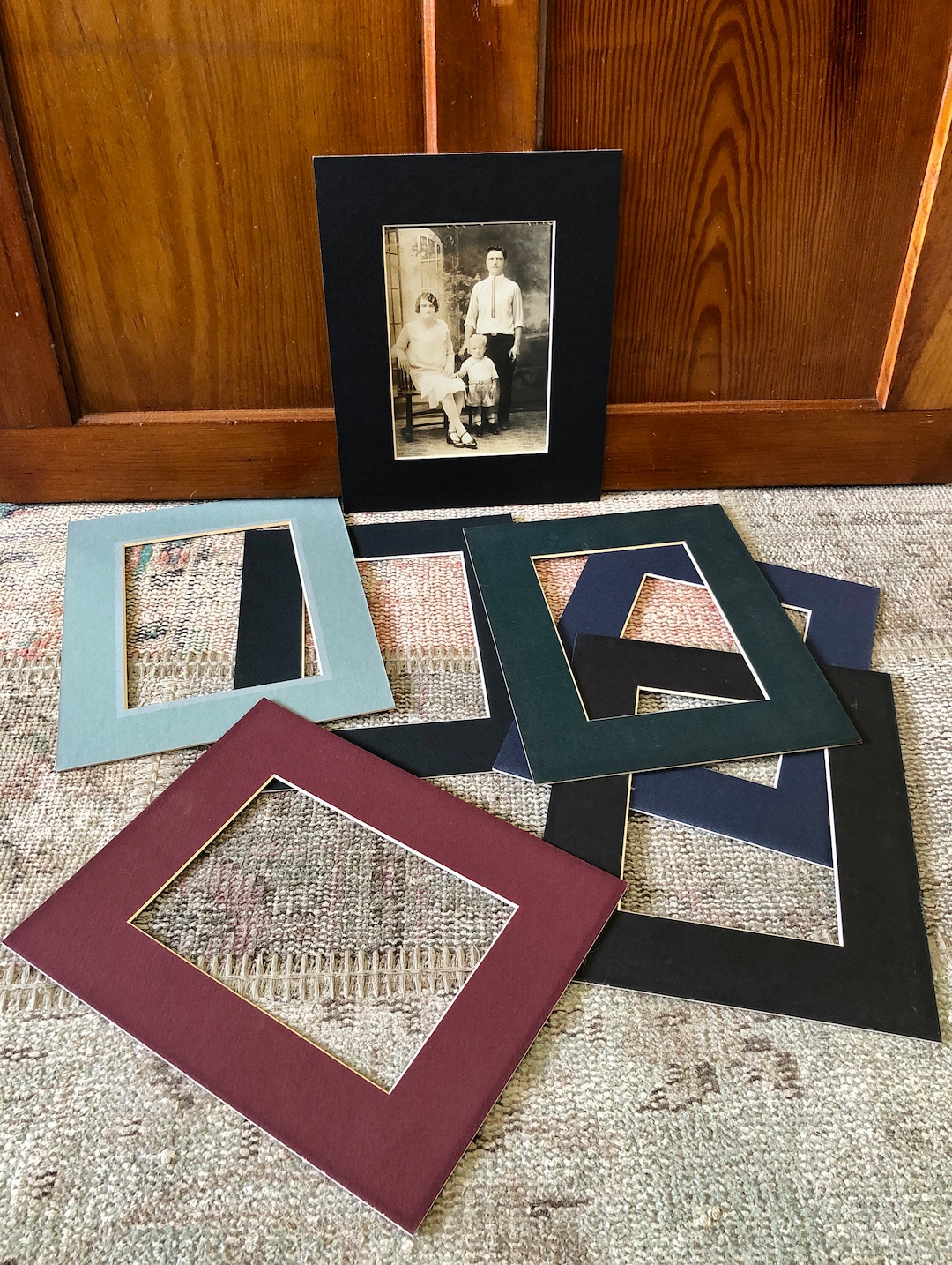 7 Frame Mat Frame Matte Frame Mats for Framing Mats 8x10 Mat Set ...