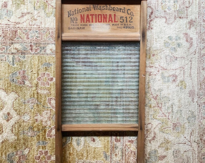 Vintage Washboard Antique Wash Board Decor Laundry Room Decor National ...