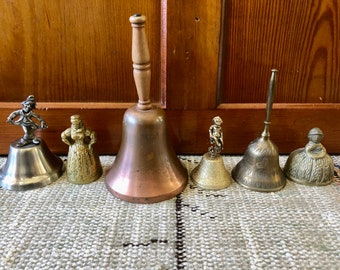 Antique Hand Bell | Etsy