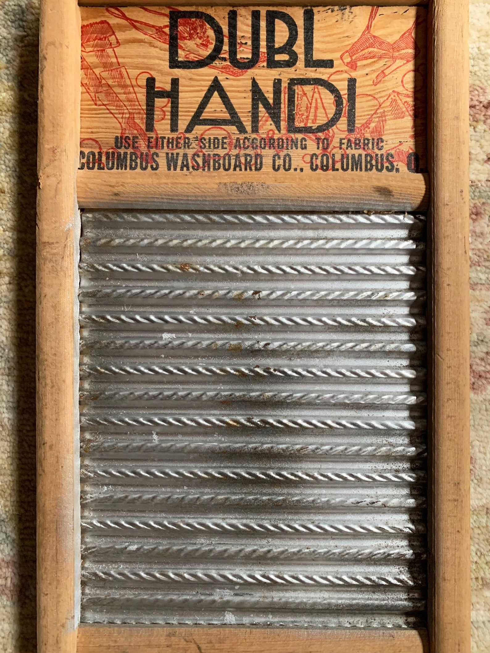 Vintage Washboard Decor Laundry Room Decor Dubl Handi | Etsy