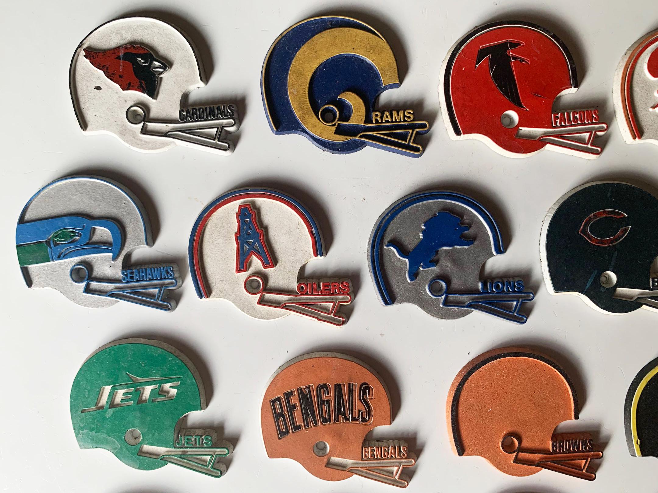 NFL Football Magnet Vintage Magnets NFL Gifts Football Gifts Football ...