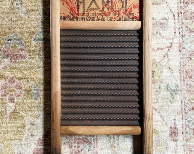 Vintage Washboard Antique Wash Board Decor Laundry Room Decor National ...