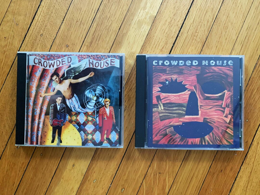 2 Crowded House Cd's Music CD Crowded House Woodface Tim Finn CD ...