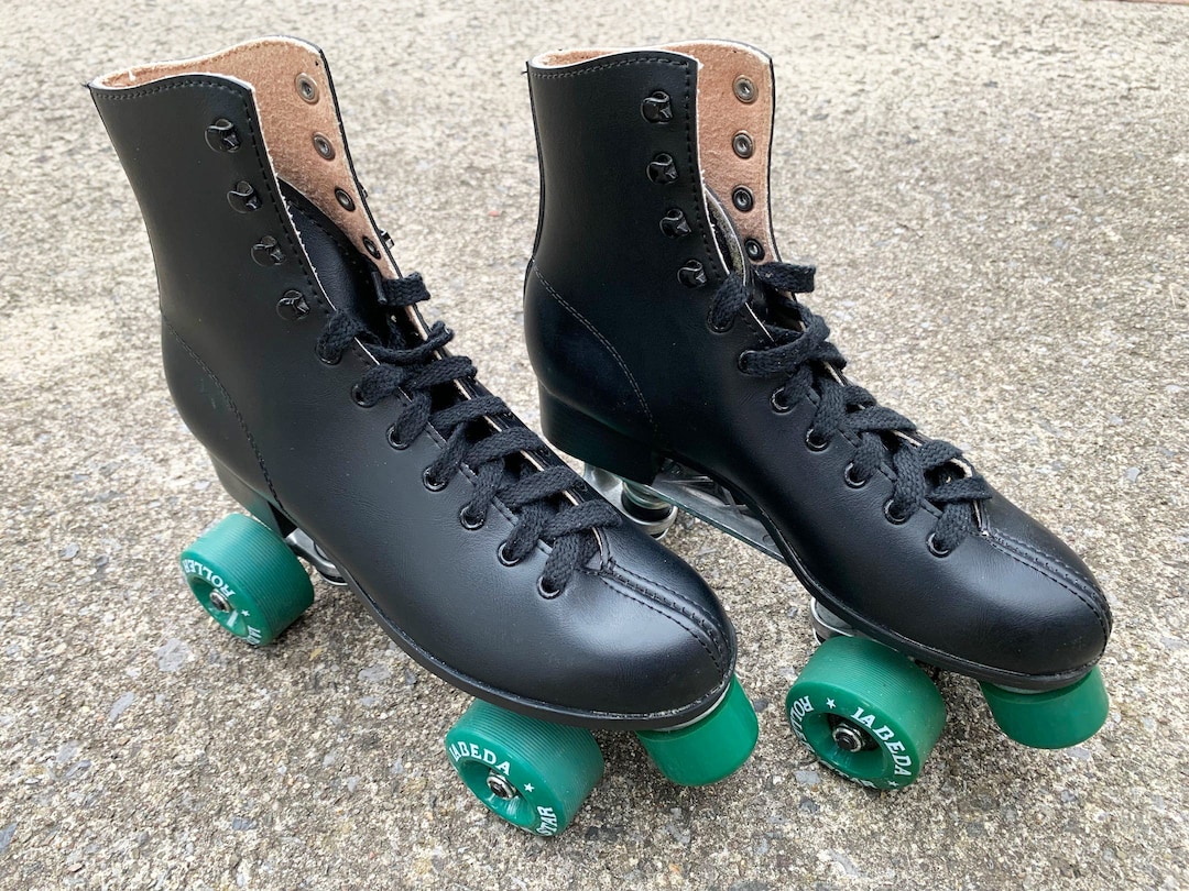 Roller Derby Roller Skates Vintage Roller Skates Labeda Wheels Black ...