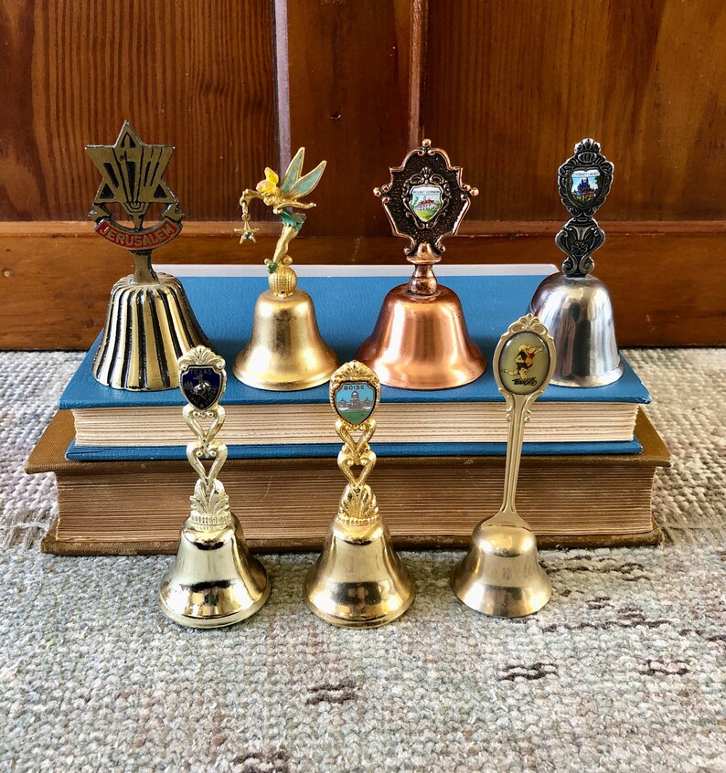 Vintage Bell Vintage Bells Antique Bell Hand Bell Collector - Etsy