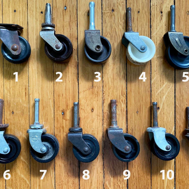 Vintage Caster Wheels - Etsy