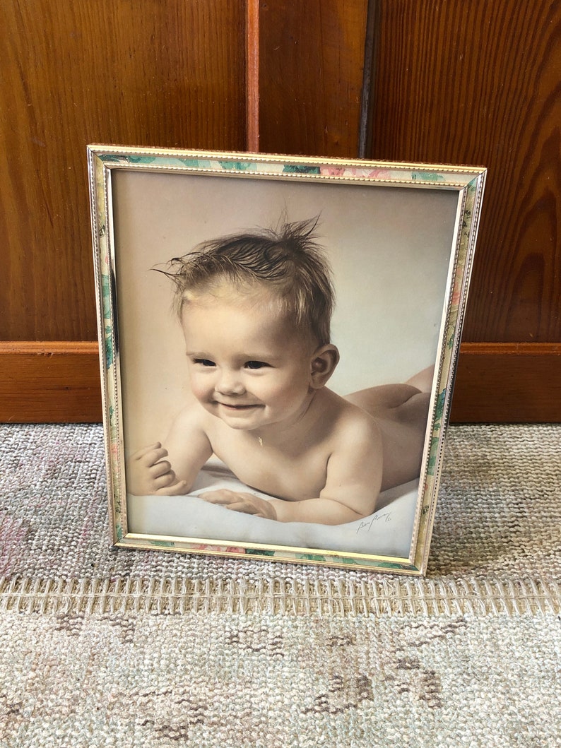 Vintage Frame 8x10 Frame Brass Picture Frame Brass Frame Gold - Etsy