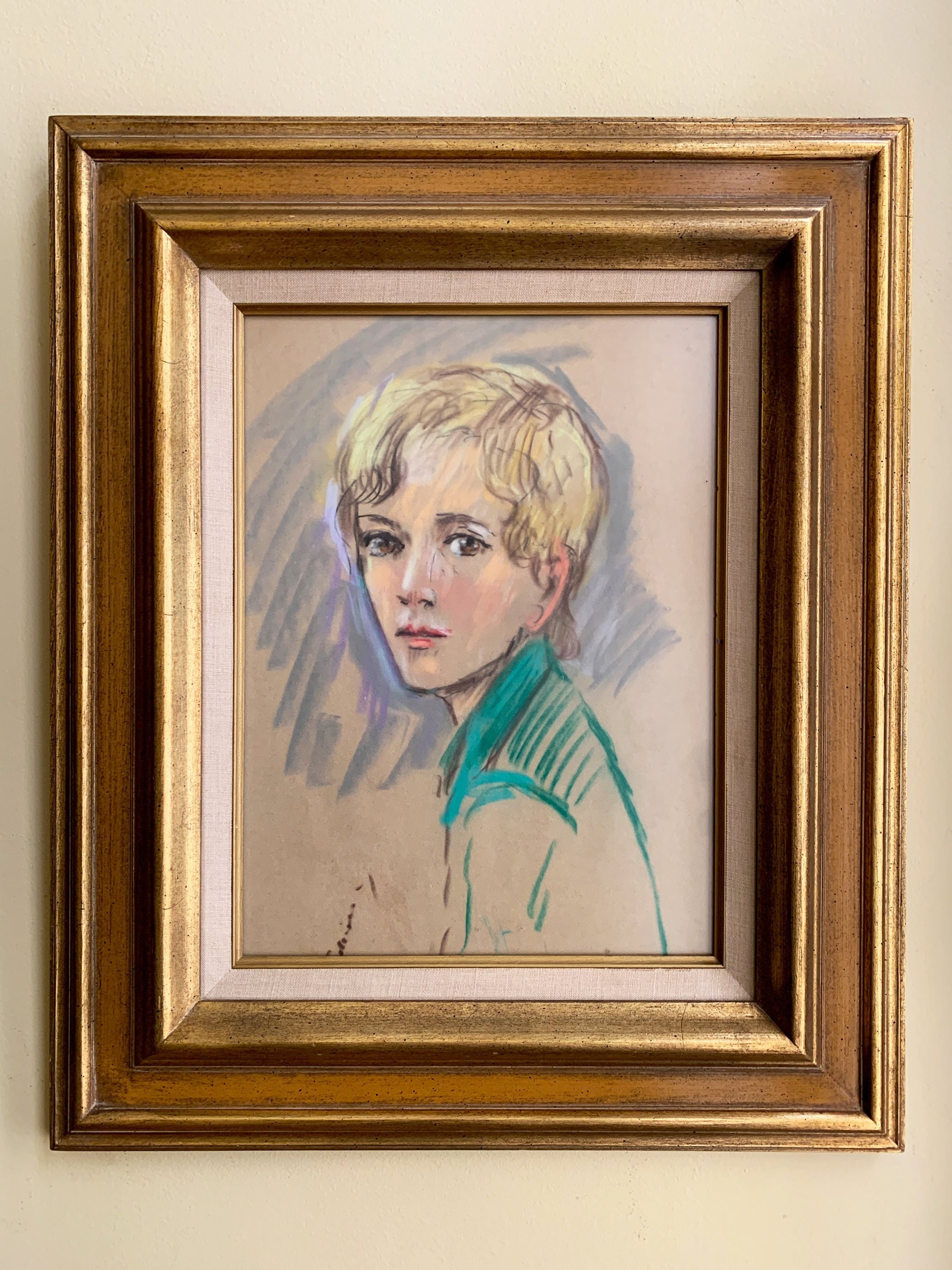 Vintage Frame Portrait Frame Wall Art Frame Wood Frame Vintage | Etsy