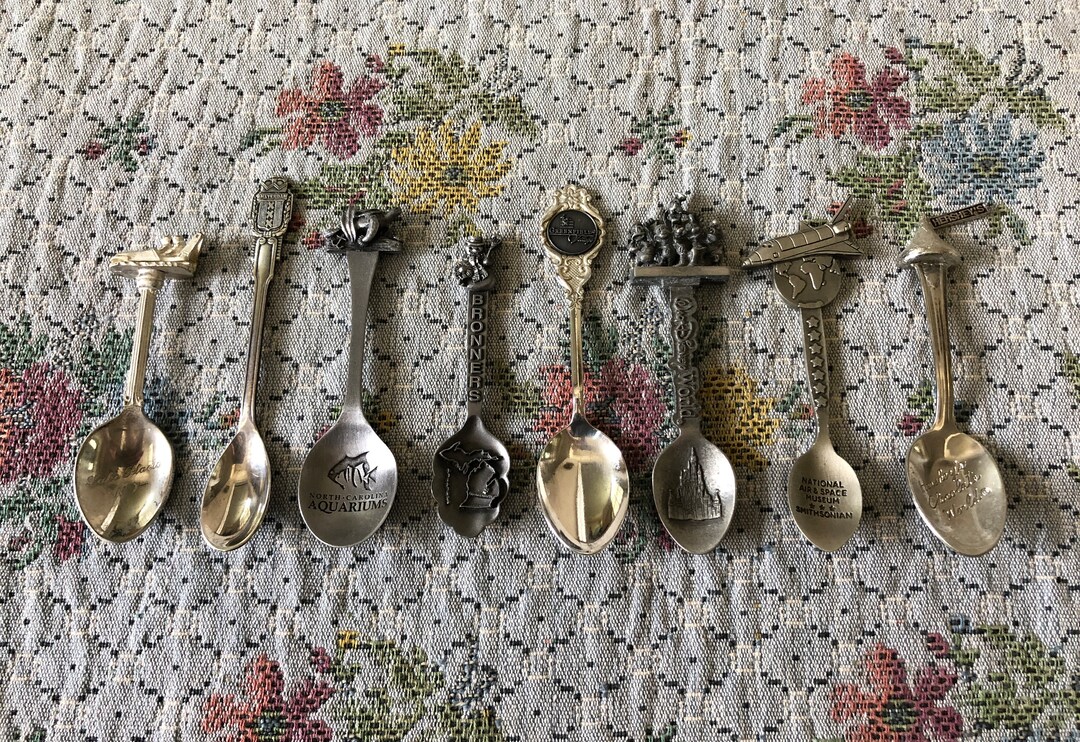 Vintage Souvenir Spoons Vintage Spoons Antique Souvenir Spoons - Etsy