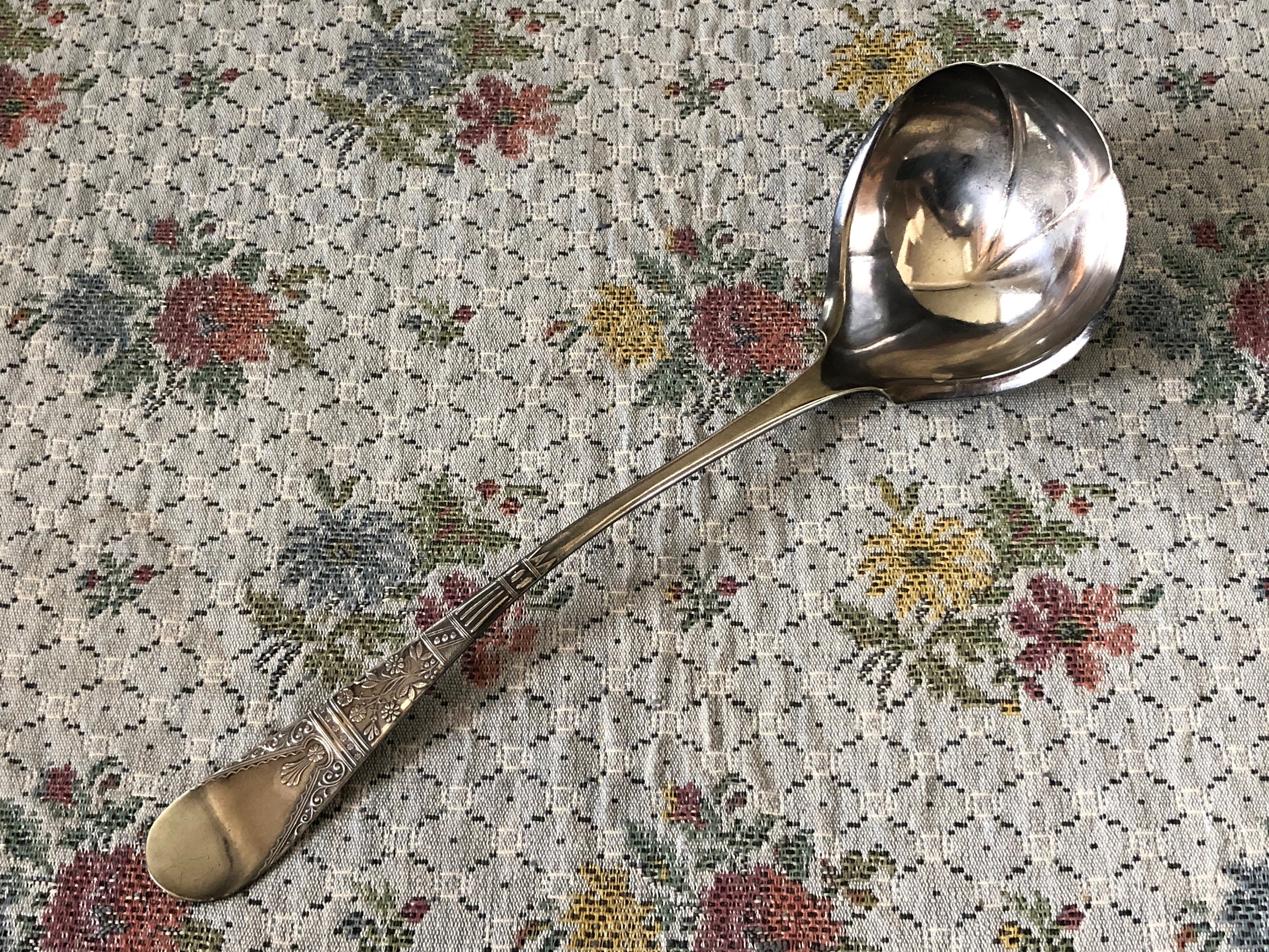 Vintage Ladle Silver Ladle Antique Ladle Vintage Silverware | Etsy