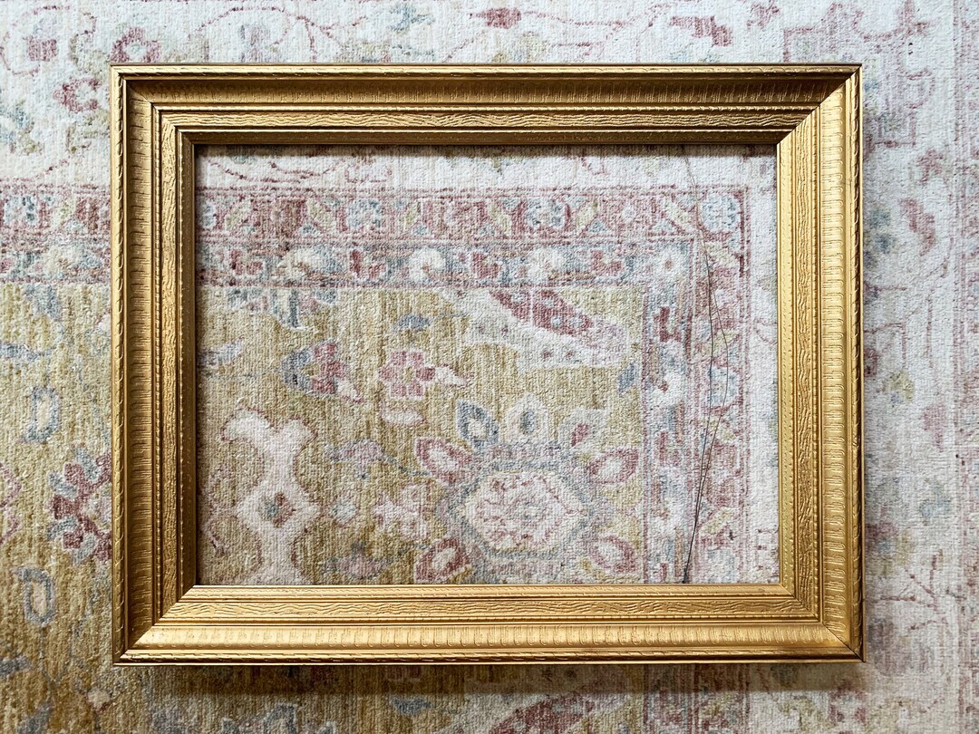 Vintage Frame Wall Art Frame Gold Wood Picture Frame Large Wall Frame ...