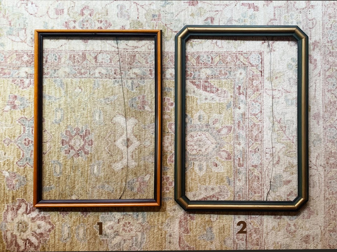 Wood Picture Frame Antique Frame Art Frame Vintage Frames Wall Frame ...