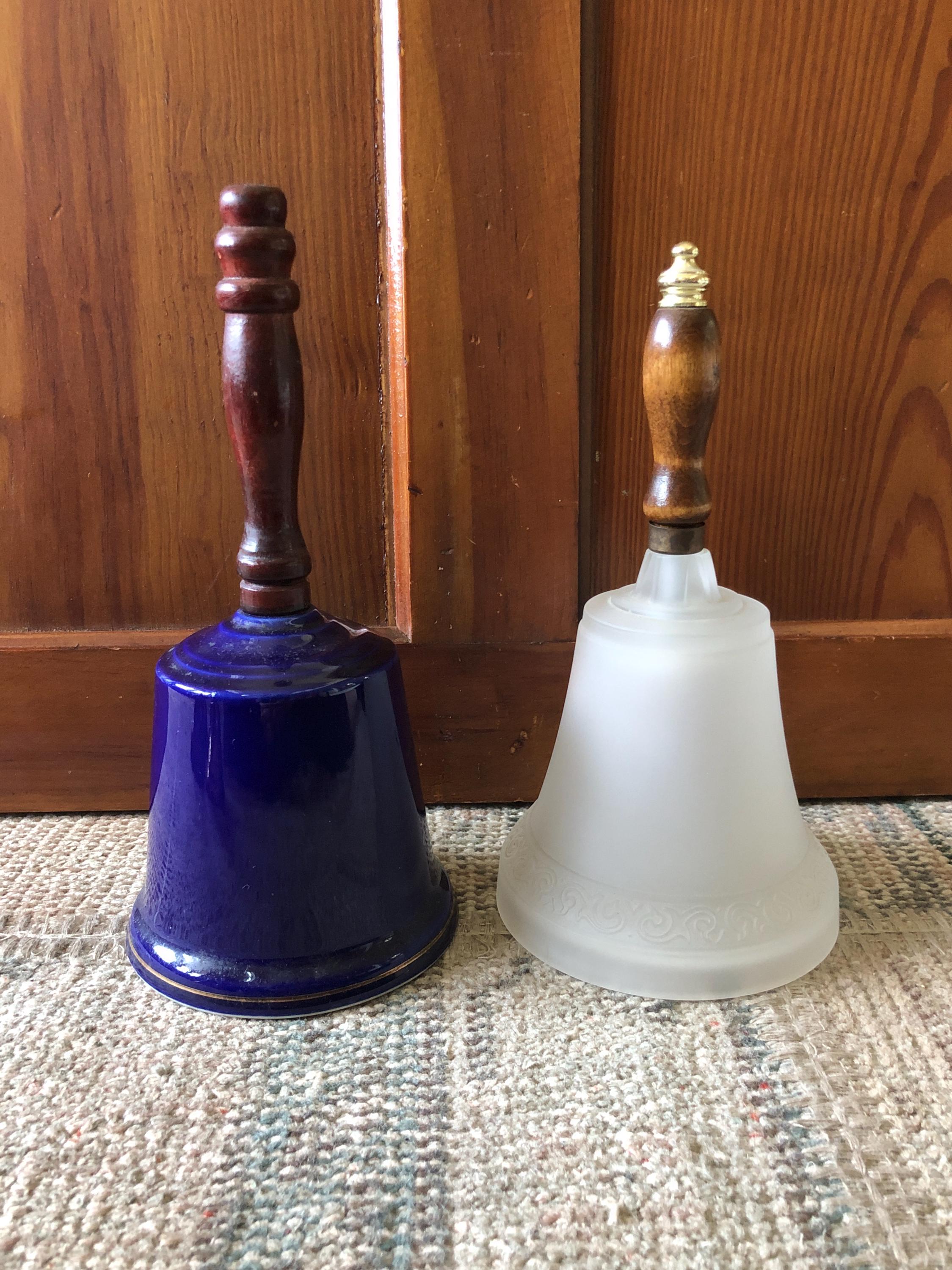 Hand Bell Antique Bell Porcelain Bell Dinner Bell Decor Bell Gift Bells ...