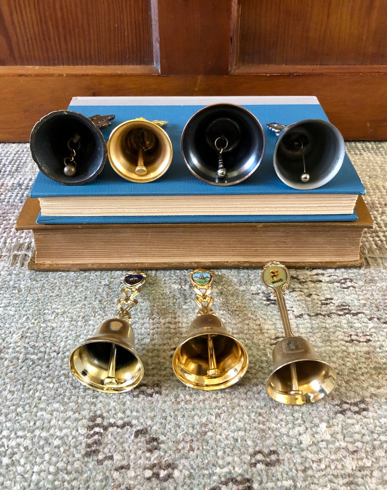 Vintage Bell Vintage Bells Antique Bell Hand Bell Collector - Etsy