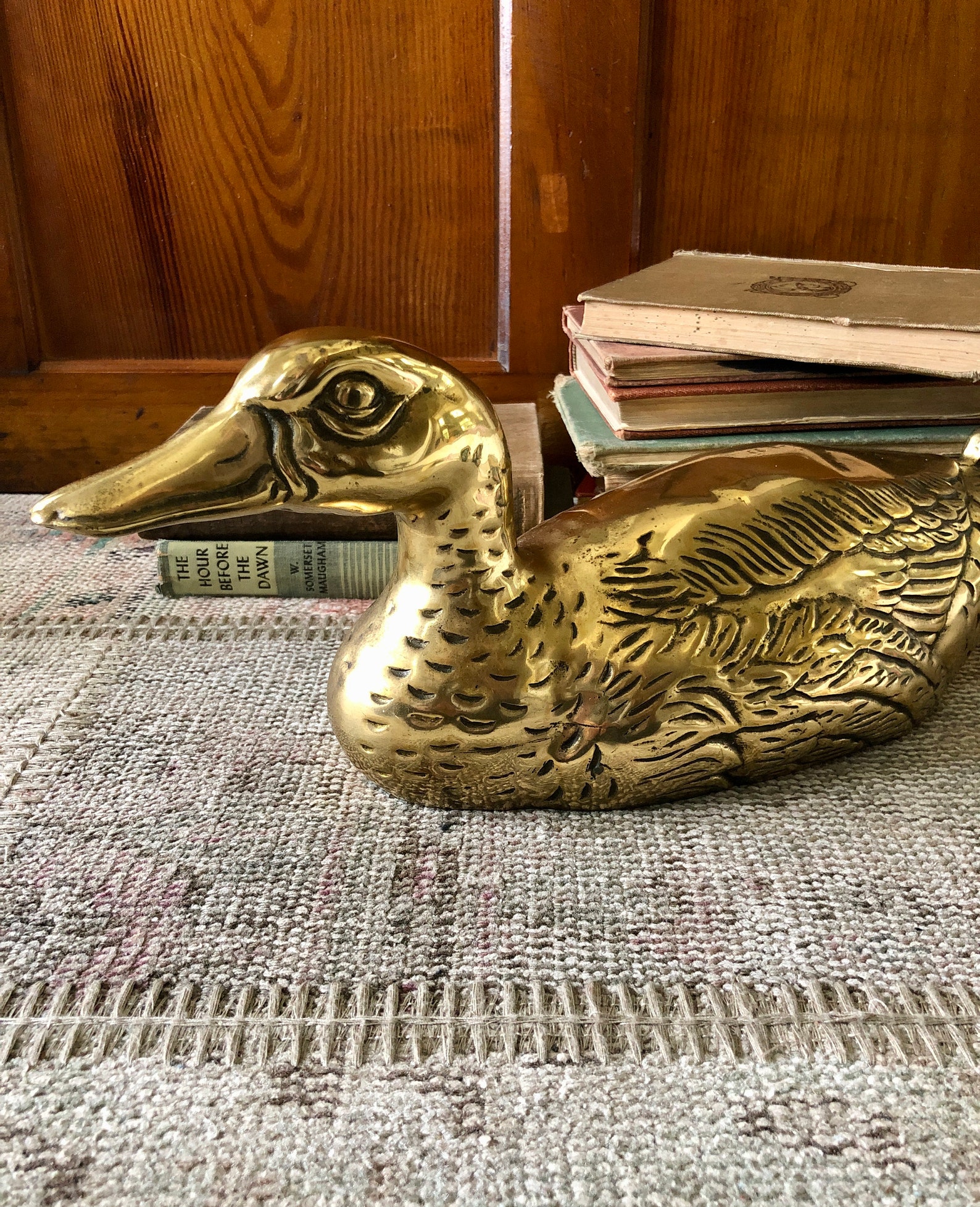 Brass Duck Gold Duck Figurine Duck Decor Duck Gifts for Animal - Etsy