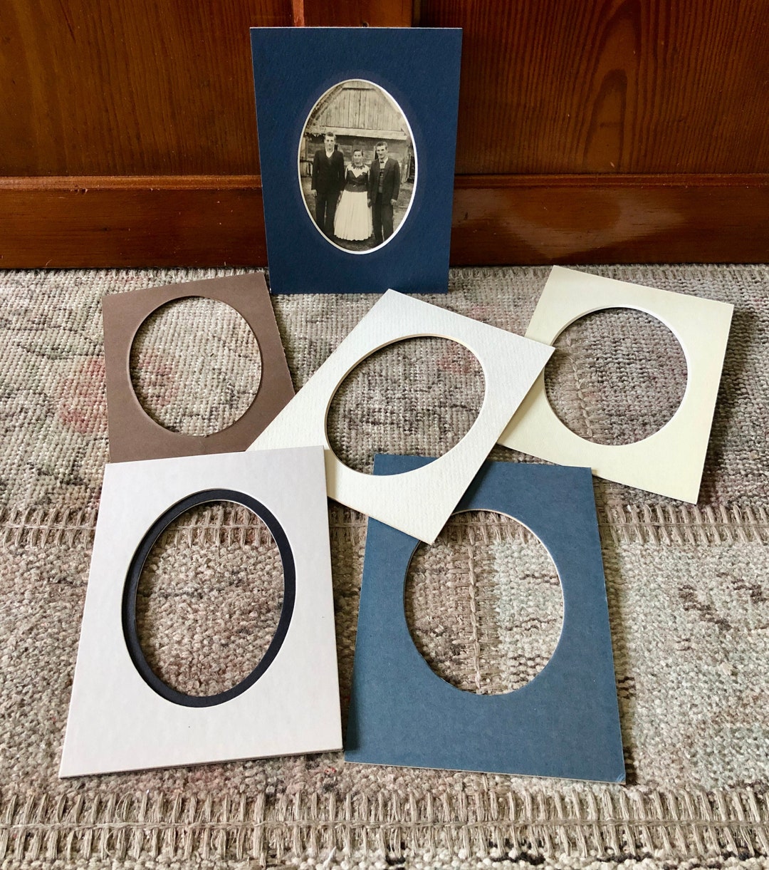 6 Frame Mat Frame Matt Frame Mats for Framing Mats Framing Matts Oval ...