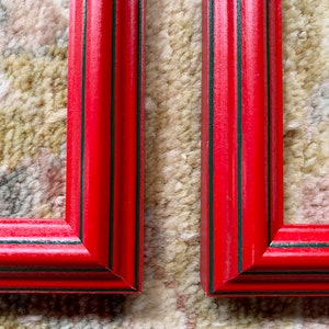 Vintage Frames for Wall Art Frames Red Frame Wall Frames for Pictures ...