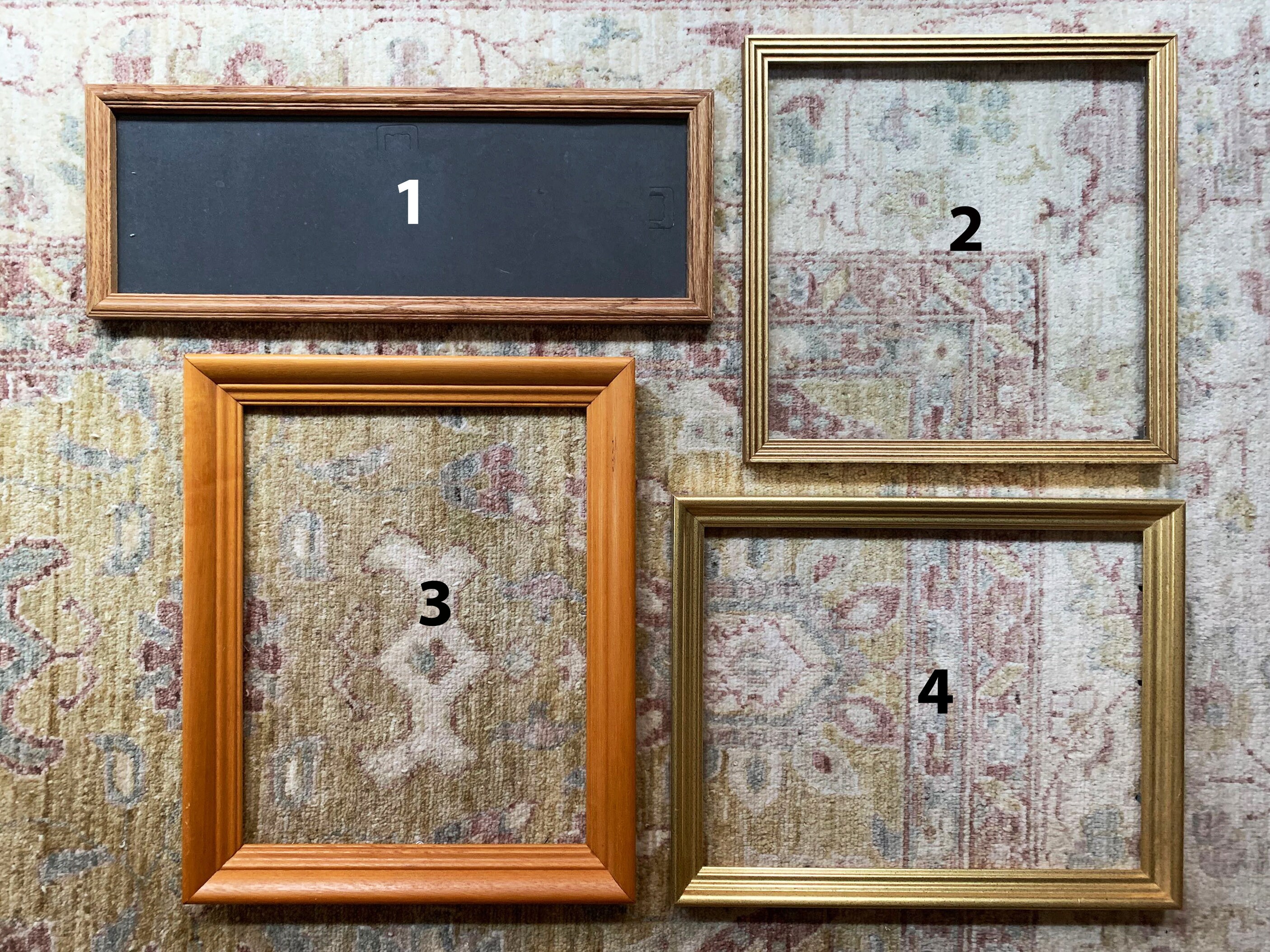 Vintage Frames On Wall