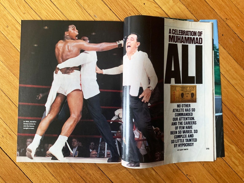 Muhammad Ali Sports Illustrated Magazine Sports Gifts Old Magazines ...