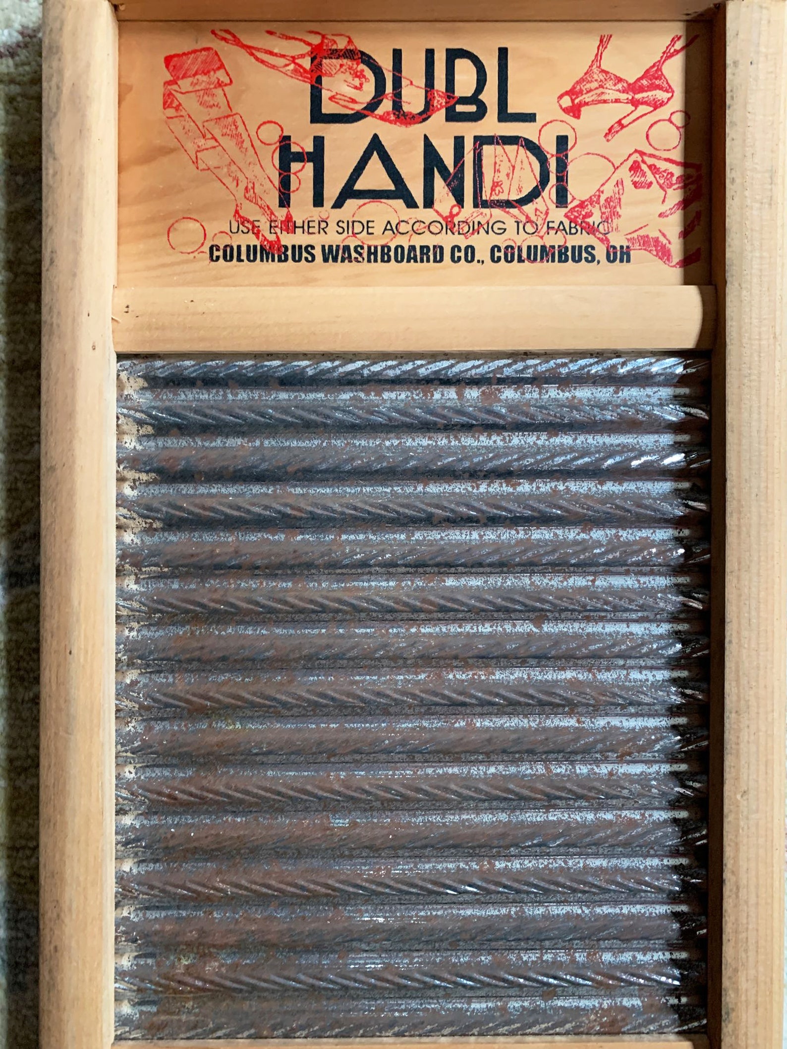 Vintage Washboard Decor Laundry Room Decor Dubl Handi - Etsy