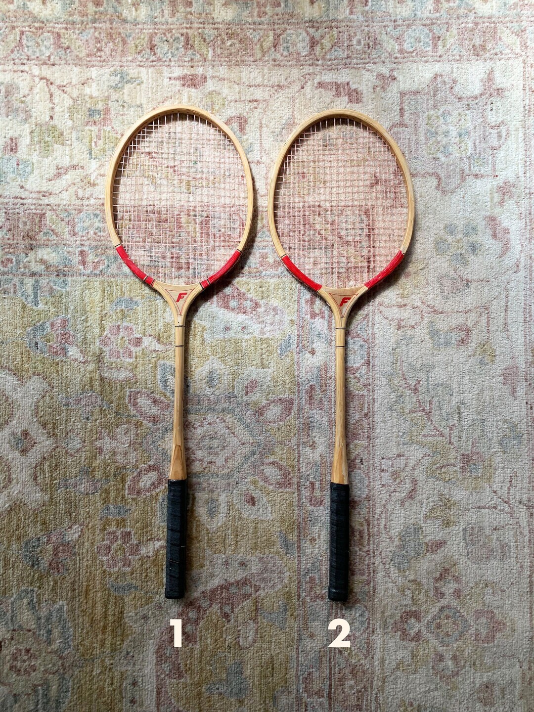 Badminton Racket Badminton Gifts Badminton Racquet Wood Rackets Mirror ...