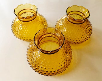 Amber Glass Shade | Etsy