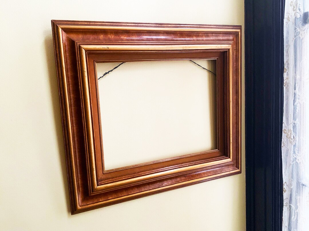 Wall Frame Wood Picture Frame for Art Frame Vintage Frame Gold Frame ...