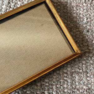 Vintage Frame Brass Picture Frame Brass Frame Gold Frame Old Frames ...