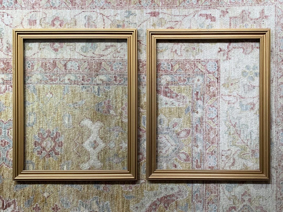 Vintage Frame Wall Art Frame Gold Frame Wood Picture Frame for Wall ...