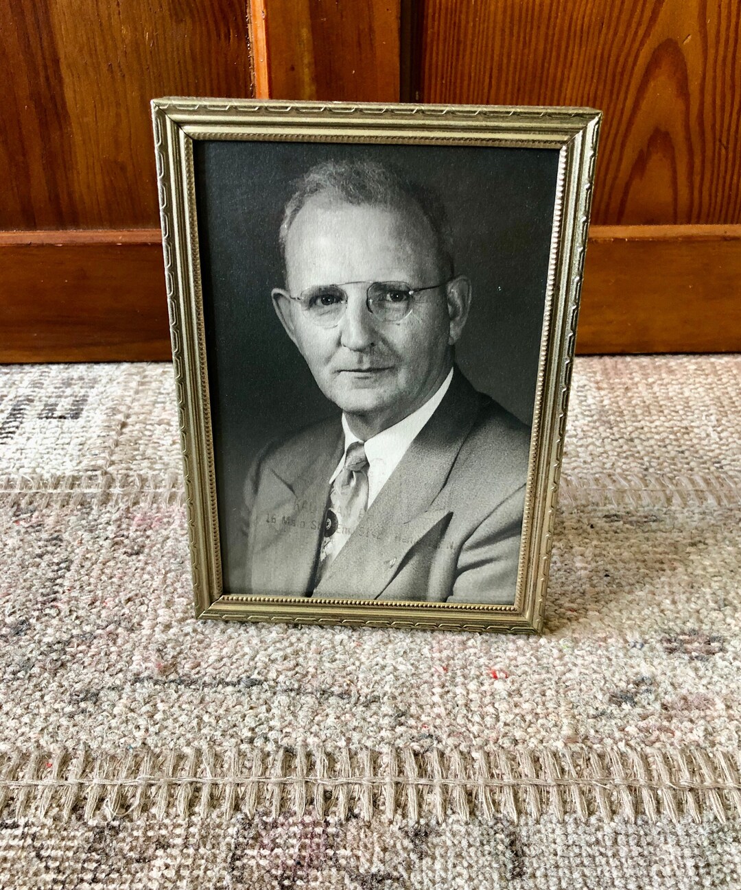 Vintage Frame 5x7 Frame Brass Frame Brass Picture Frame Antique Frames ...