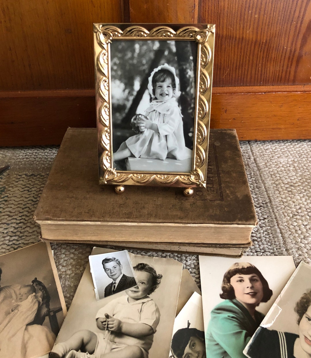 Small Picture Frame Photo Frame Small Frame Decor Frame Brass Frame ...